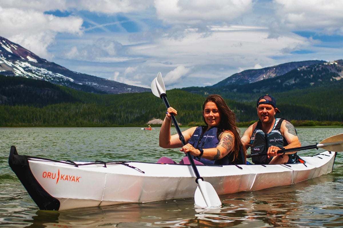 Kayaking in Tandem: Two-for-One Fun – Oru Kayak Canada